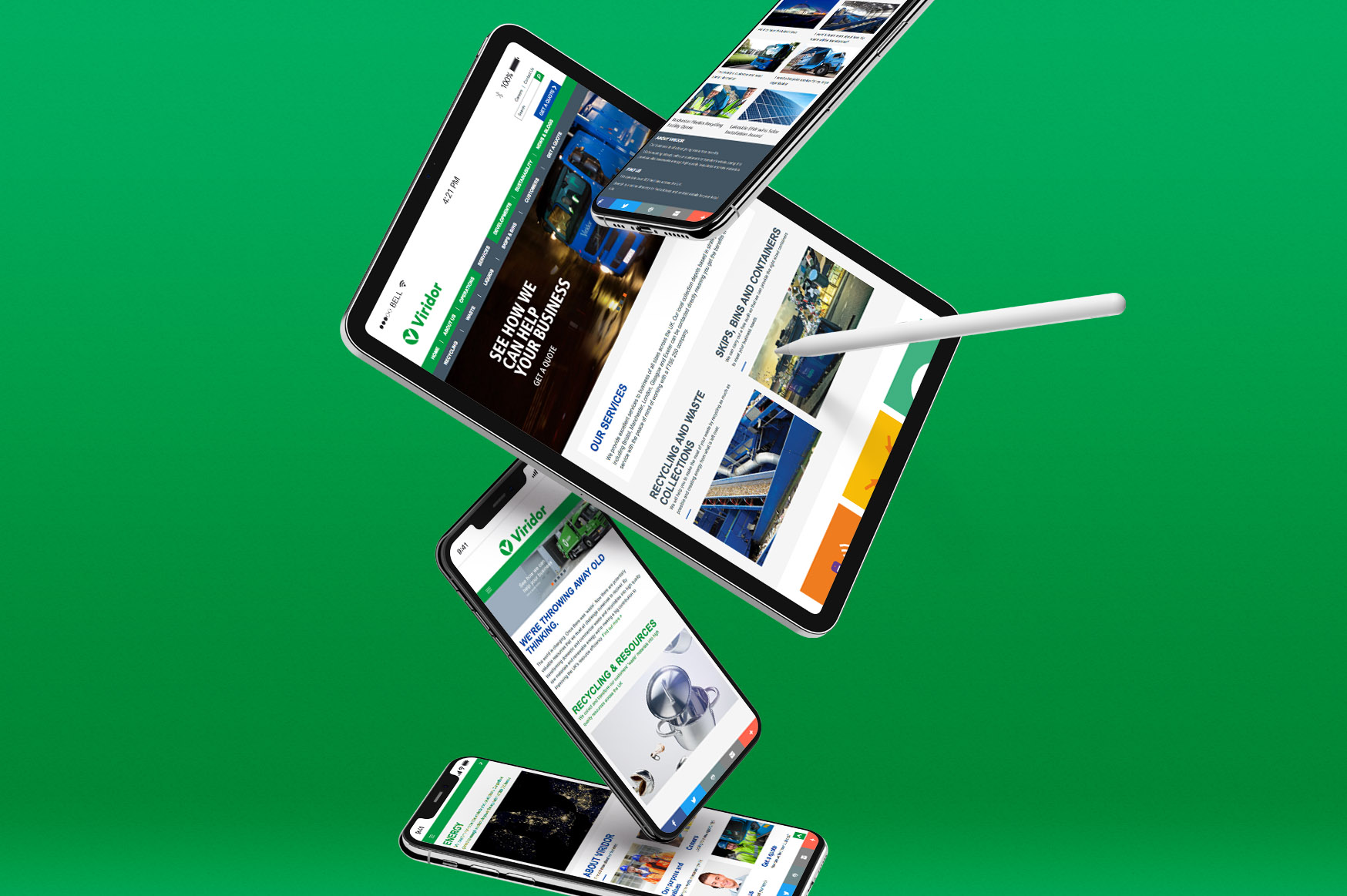 Consolidating A Growing Website For Viridor | Bell Case Study